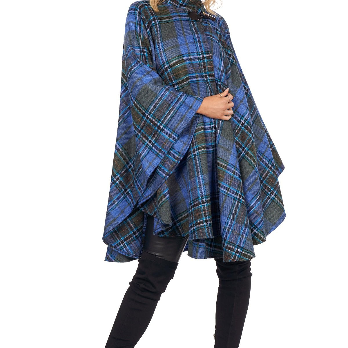 Women's Wool Cape with Toggle Fastening – Real Irish