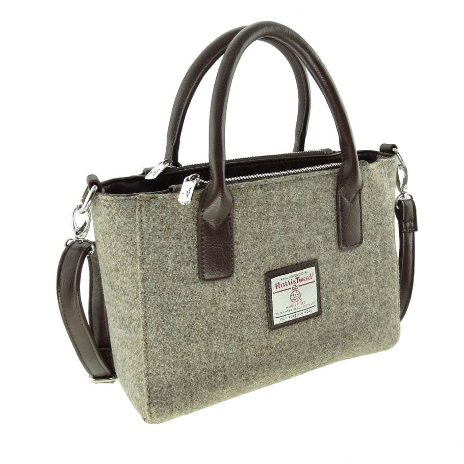 Harris Tweed Small Tote Bag with Shoulder Strap | 10% Off Your First ...