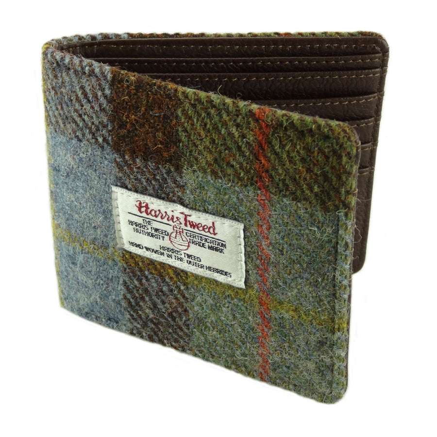 Glen Appin Harris Tweed 'Mull' Gent's Bifold Wallet | Real Irish